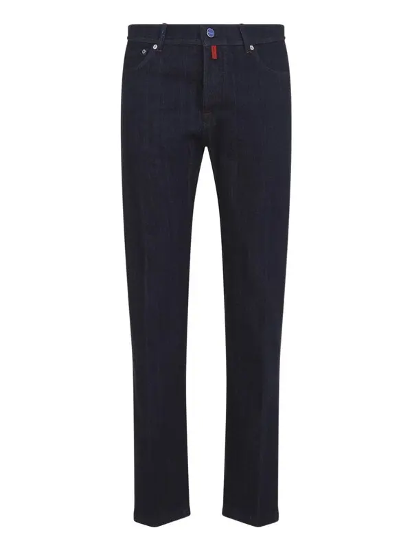 Kiton Slim Fit Jeans - Black
