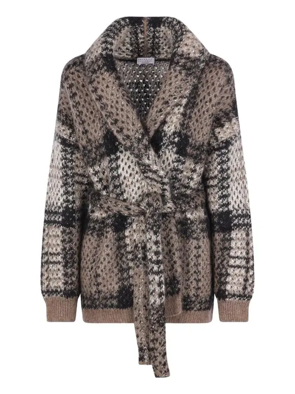 Brunello Cucinelli Long-sleeved Cardigan - Black