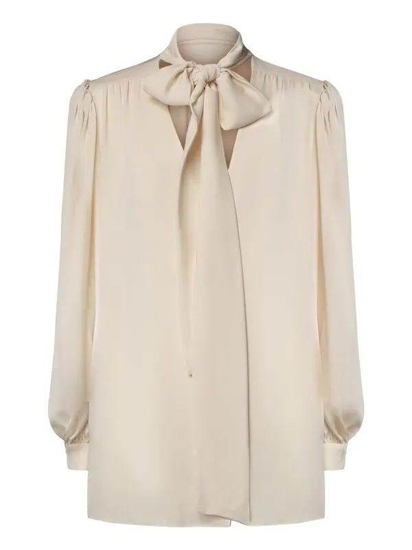 Valentino Garavani Long-sleeved Shirt - Light Brown
