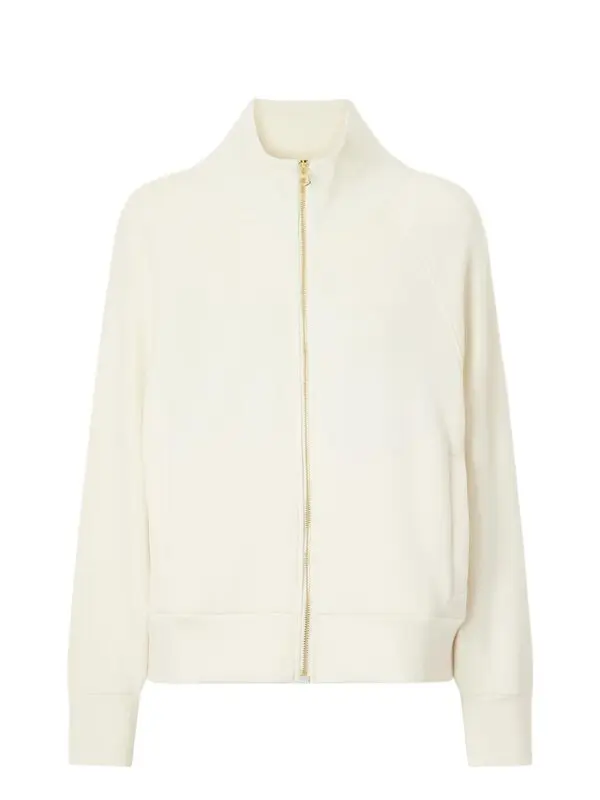 Varley Contrast Collar Long Sleeve Jacket - No
