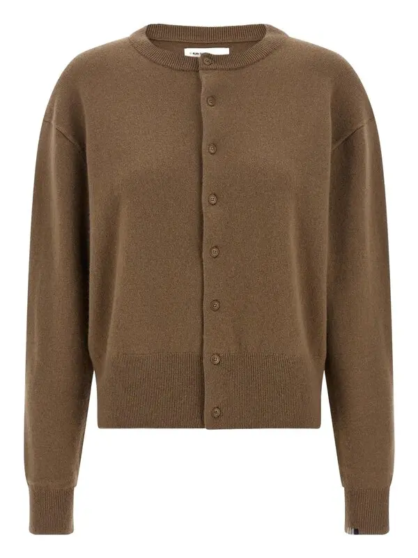 Extreme Cashmere Luce Relaxed Cardigan - Brown