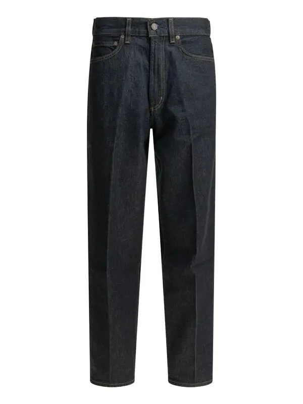 AGOLDE 80's Jeans High Rise, Tapered Leg - Black
