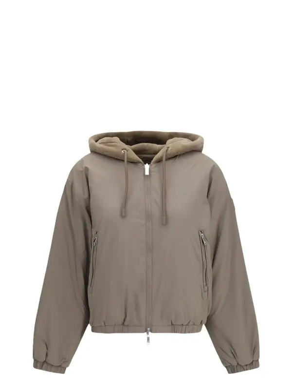 Moose Knuckles Eaton Bunny Reversible Hoodie - Gray