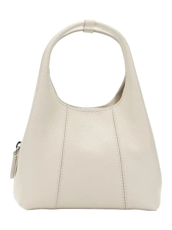 LE TANNEUR Top Handle Mini Tote Bag - Beige