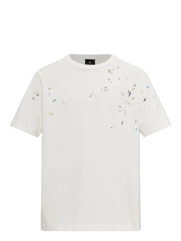 Paul Smith Abstract Print T-shirt - White