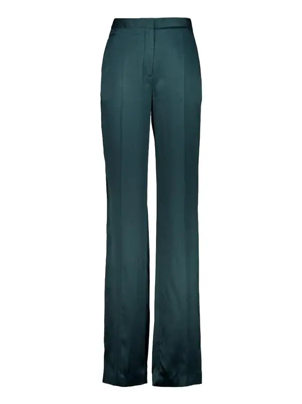 TOM FORD Silk Satin Tuxedo Trousers - Blue