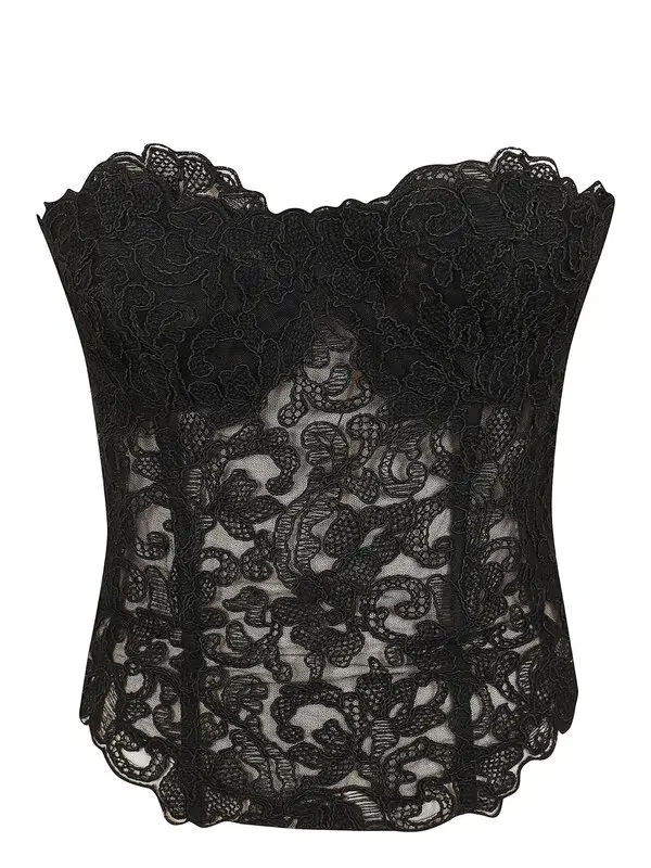 Ermanno Scervino Sleeveless Vest - Black