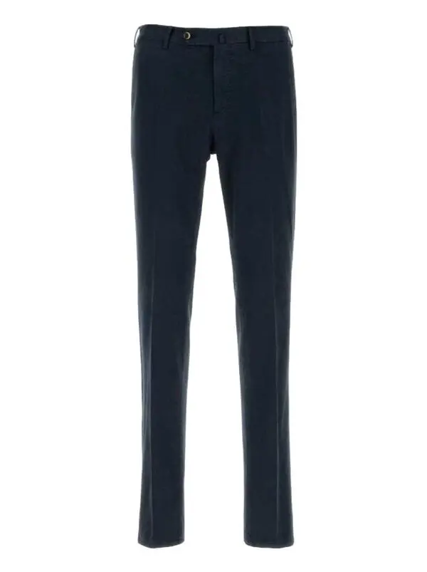 PT TORINO Straight-leg Casual Trousers - Black