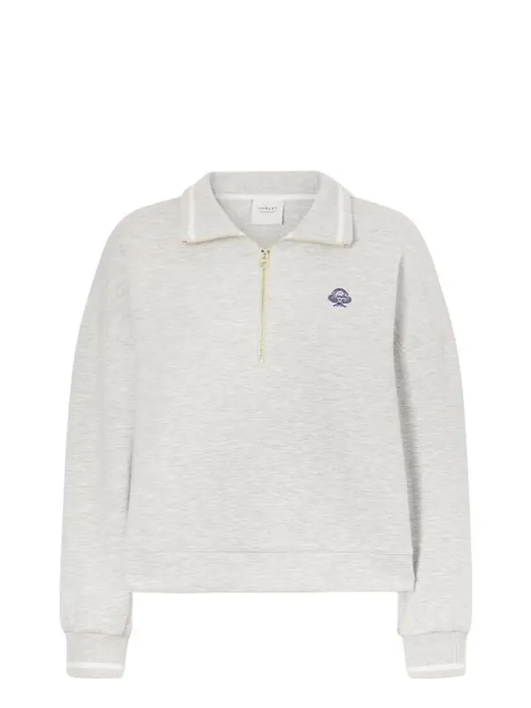 Varley Stretch-jersey Half-zip Sweatshirt - No