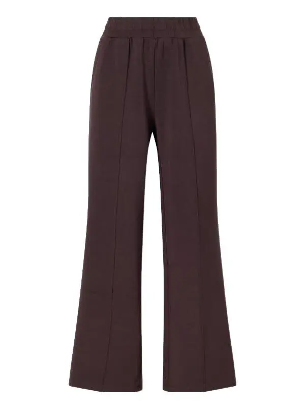 Varley Loose-fitting Double-knit Trousers - Black