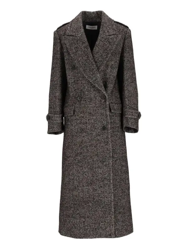 AL DUCA DAOSTA 1902 Double-breasted Coat - Black