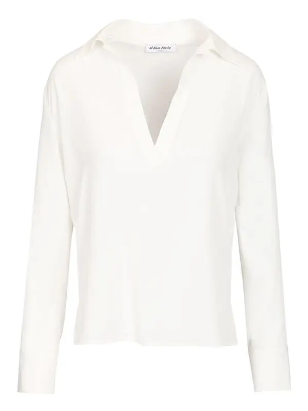 AL DUCA DAOSTA 1902 Long-sleeved Tunic - White