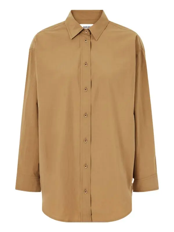 AGOLDE Casual Poplin Shirt - No