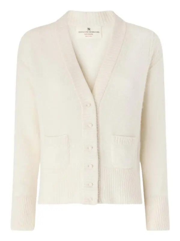 Ermanno Scervino Lace-trim V-neck Cardigan - No