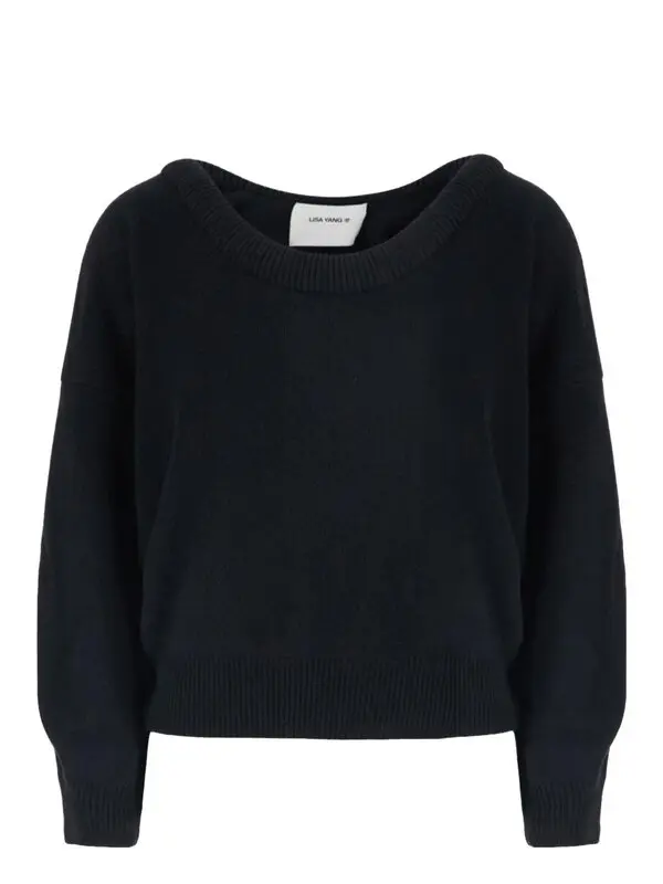 LISA YANG Long-sleeved Sweater - Black