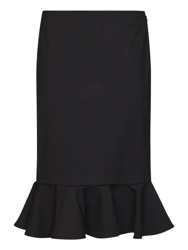 Giuseppe Di Morabito Ruffled Hem Midi Skirt - No