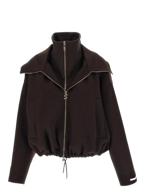 Sportmax Zipped Jacket - Black