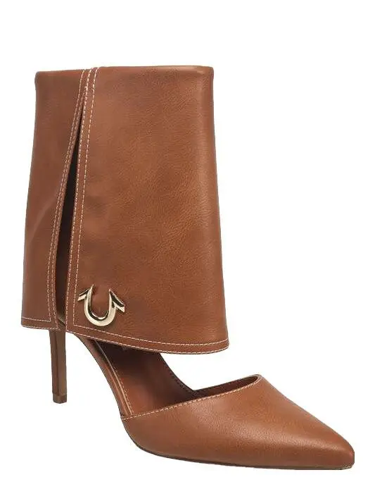 True Religion Foldover Cuff Heel - Brown
