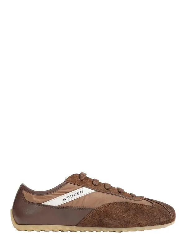 Alexander McQueen Low Top Sneakers - Brown