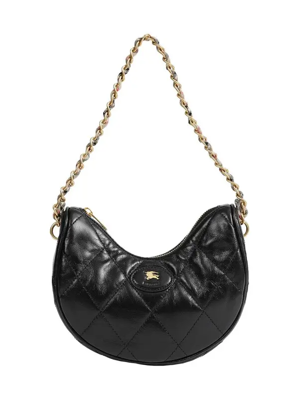 Burberry Horseshoe Chain Bag - Black