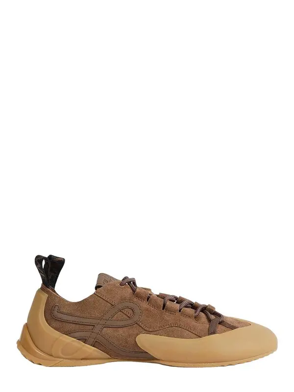 Loewe Suede Grip Sneakers - Brown