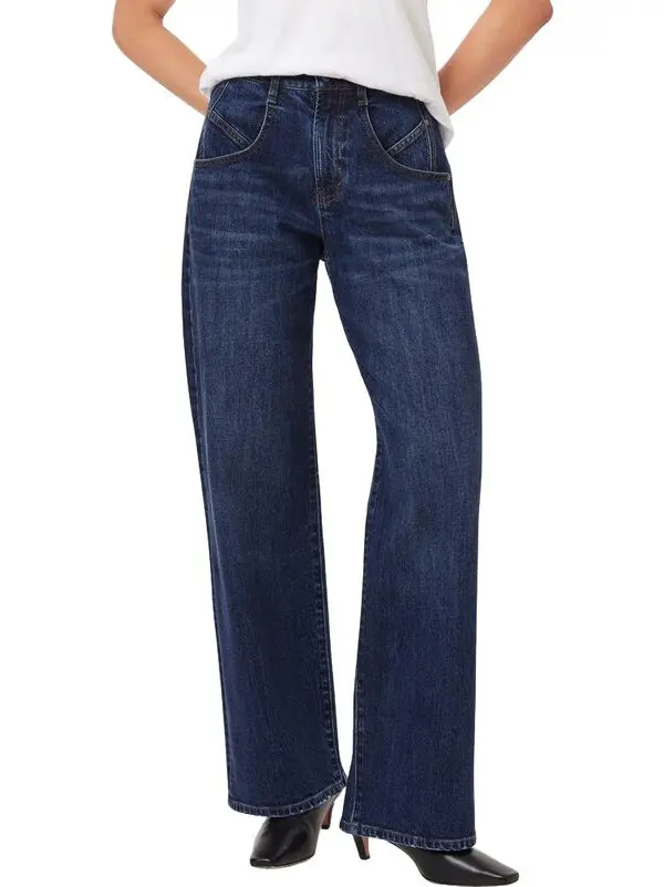 Habitual Blaine High Waist Straight Leg Jeans - Bayou