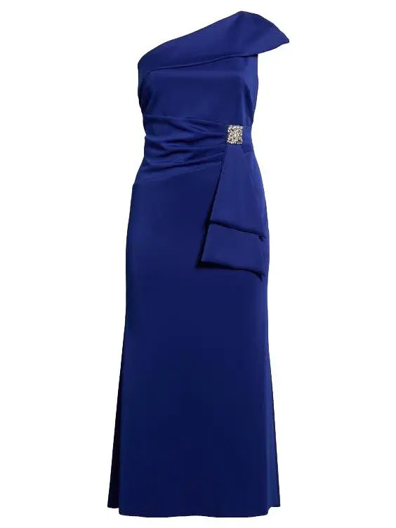 JESSICA HOWARD One-shoulder Gown - Royal