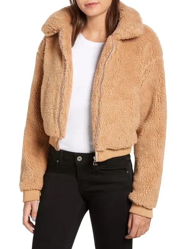 TIGER MIST Teddy Jacket - Brown