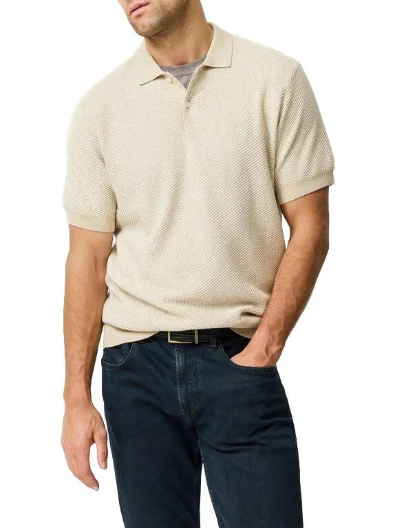 Rodd & Gunn Benford Bay Polo - Natural