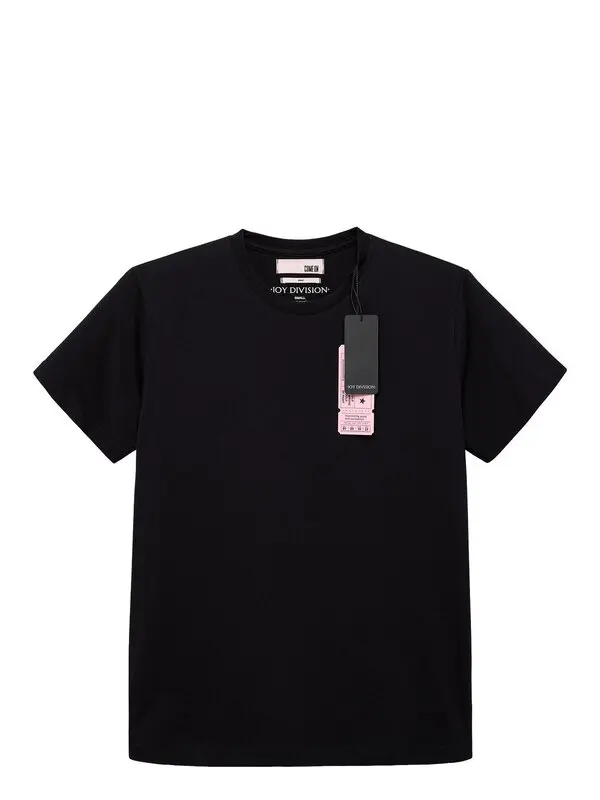 COME ON Joy Division Love Will Tear Us Apart T-shirt - Black