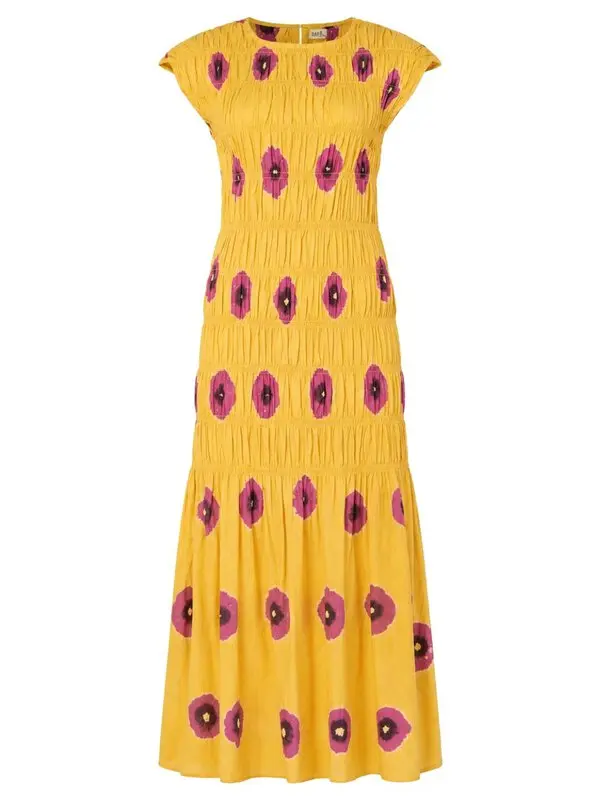 PAR Y ESCALA Jamu Bee Maxi Dress - Yellow