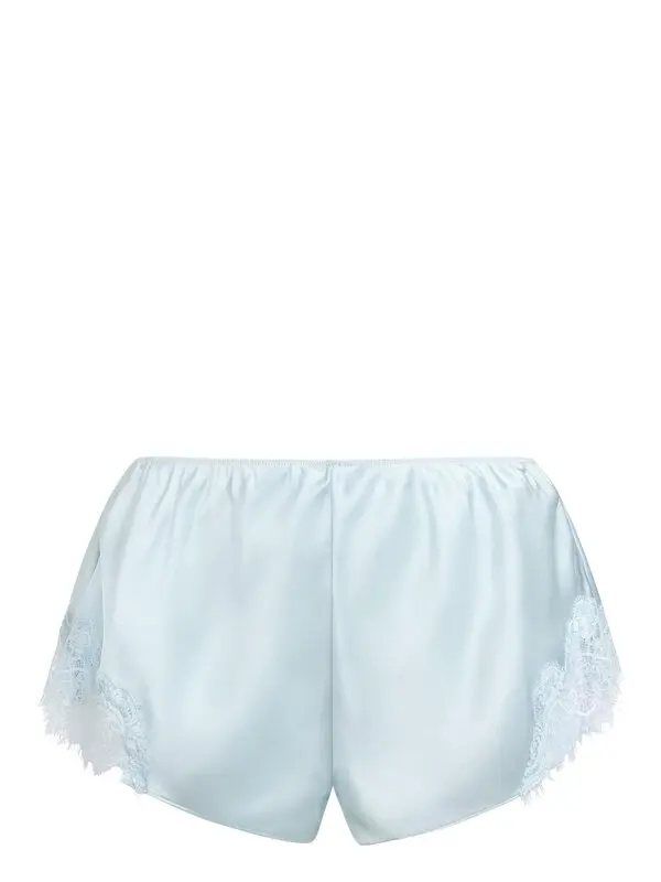 SAINTED SISTERS Scarlette French Knicker In Ice - Blue