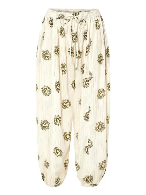 PAR Y ESCALA SL Bee Pants - White