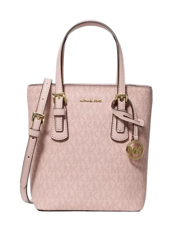 Michael Kors Voyager Extra-small Signature Logo Convertible Crossbody Bag - Pink