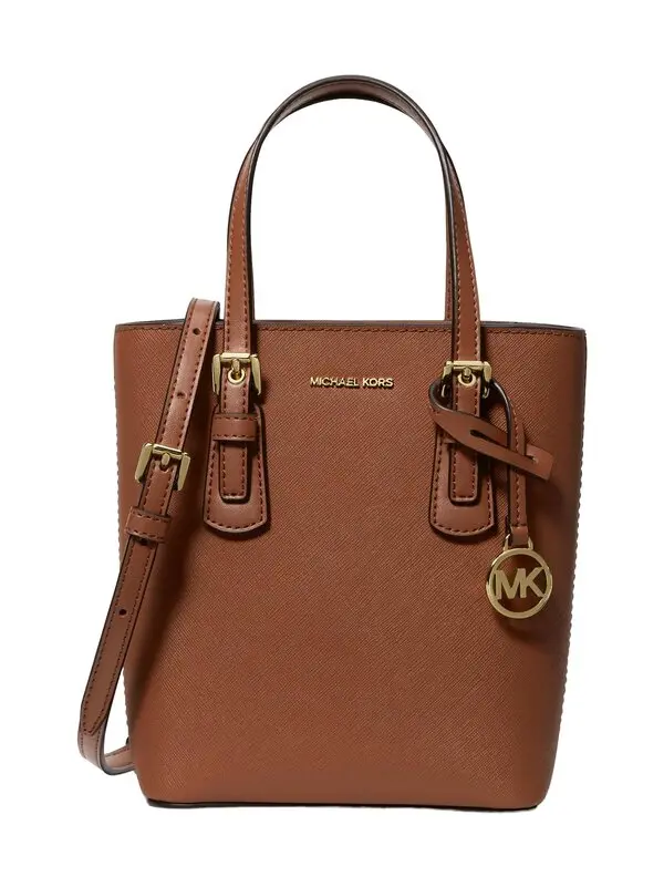 Michael Kors Voyager Extra-small Leather Convertible Crossbody Bag - Brown