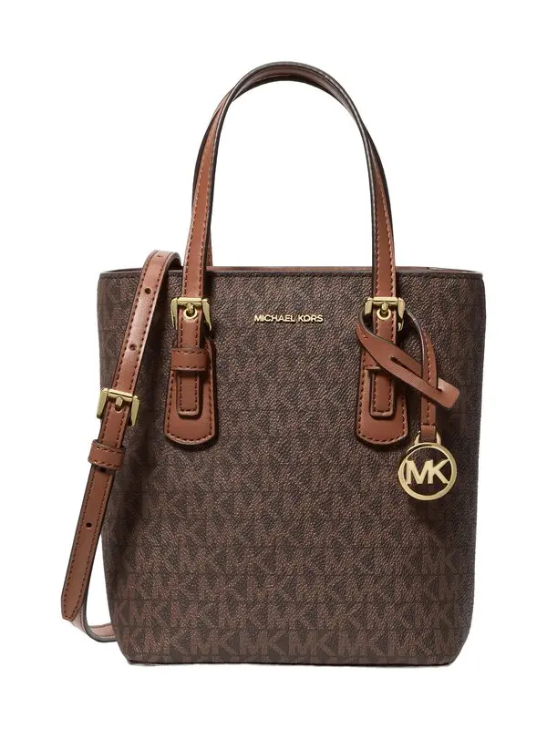 Michael Kors Voyager Extra-small Signature Logo Convertible Crossbody Bag - Brown