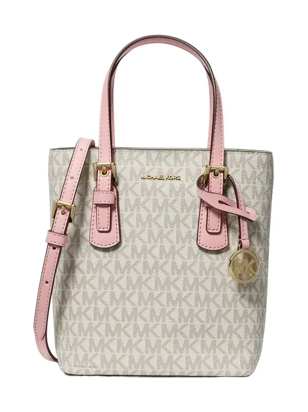 Michael Kors Voyager Extra-small Signature Logo Convertible Crossbody Bag - Pink