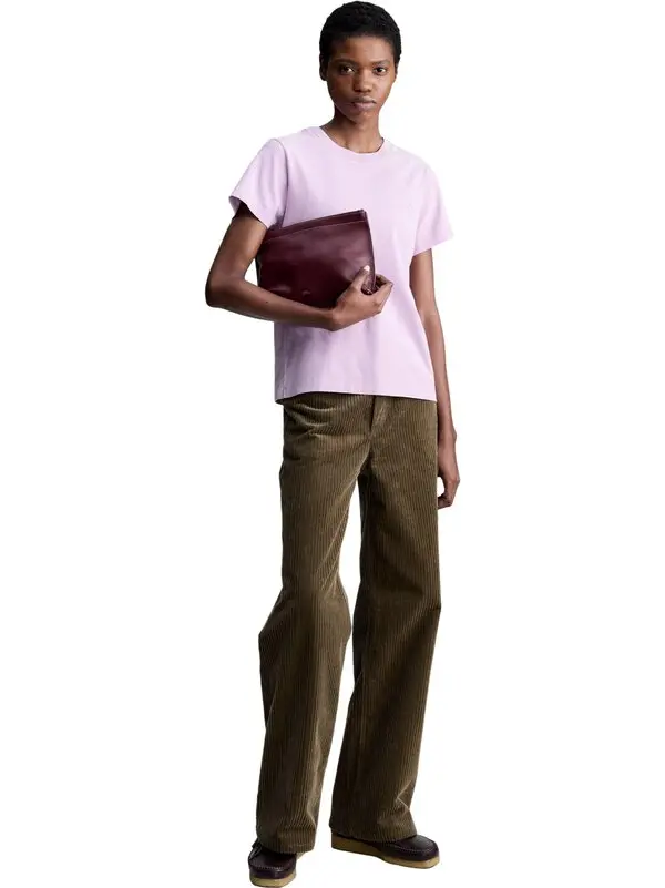 A.p.c. Vani T-shirt Pale Pink T-shirt With Rue Madame Logo Fab - Light Pink