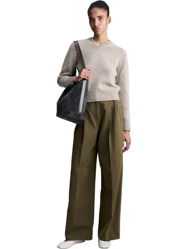 A.p.c. Violette Sweater In Recycled Wool - Gray-beige