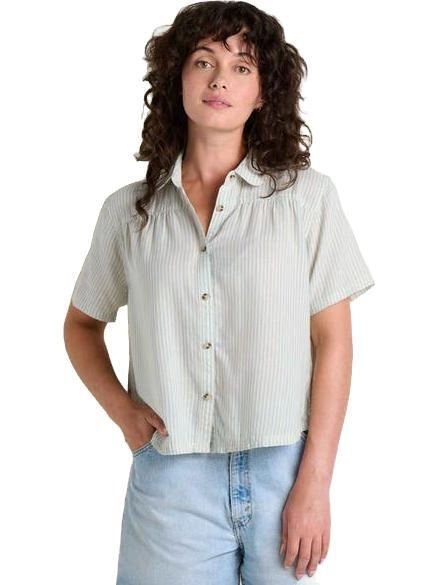 TOAD & CO Holly Shirt - Dusk Blue Pattern
