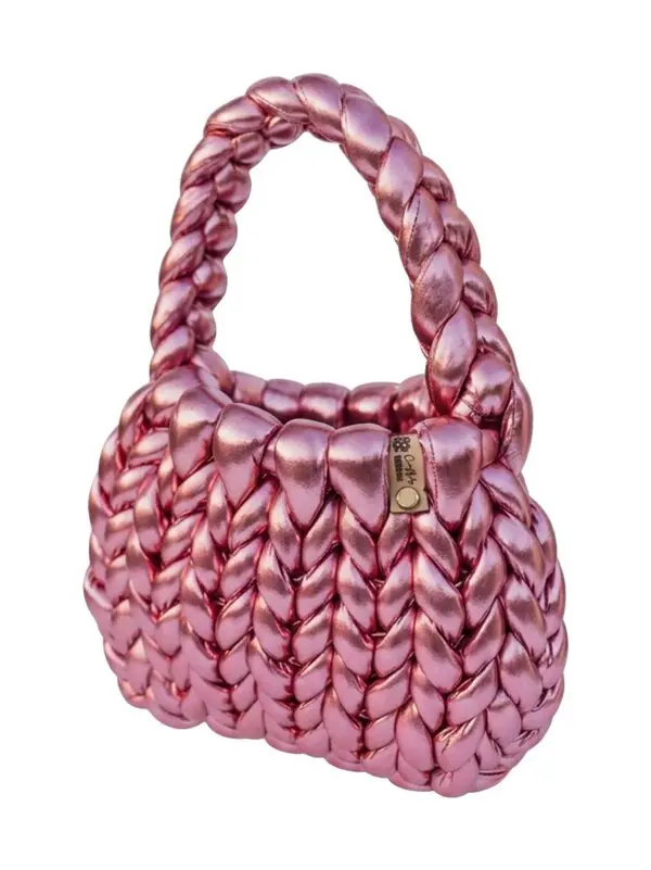 ILLLINA Metallic Statement Bag – Candy - Pink