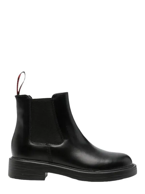 Camper Dean Elasticated-panel Pull-tab Chelsea Boots - Black