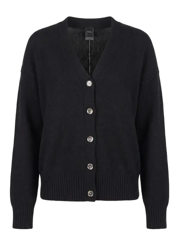 Pinko Long-sleeved Sweater - Black