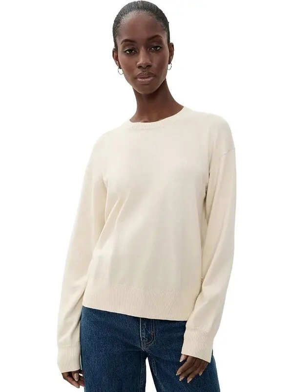 LA LIGNE Ncc399 Brock Sweater - Navy/cream