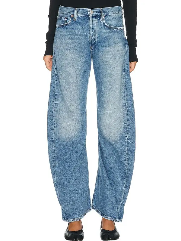 AGOLDE Spiral Jean In Blue - Venture