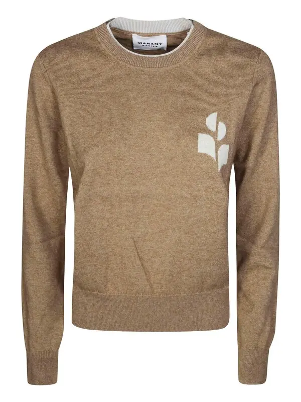 Isabel Marant Étoile Wool-cotton Cardigan - Beige