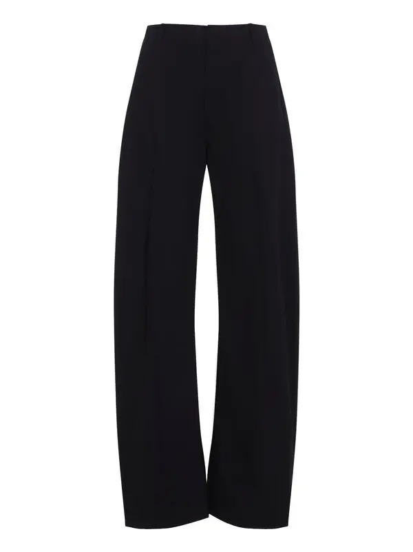 MAISON MARGIELA Regular & Straight-leg 100% Cotton Pants - Black