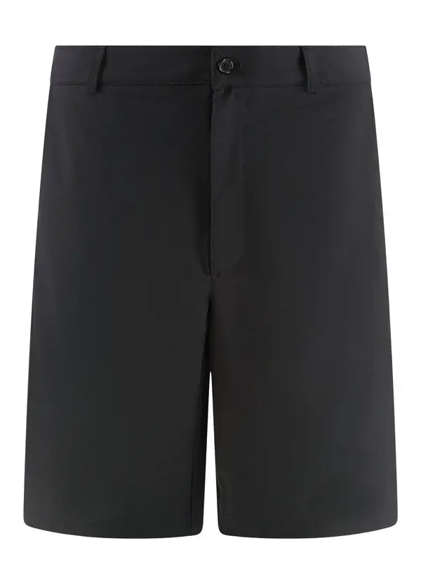 DEPARTMENT 5 Tech Fabric Bermuda Shorts - Black