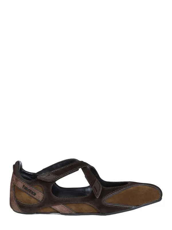 Attico Floor01 Ballerina Flat - Marrone