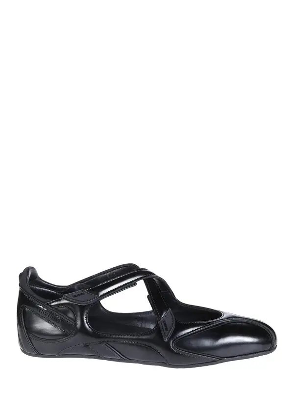 Attico Floor01 Ballerina Flat - Nero
